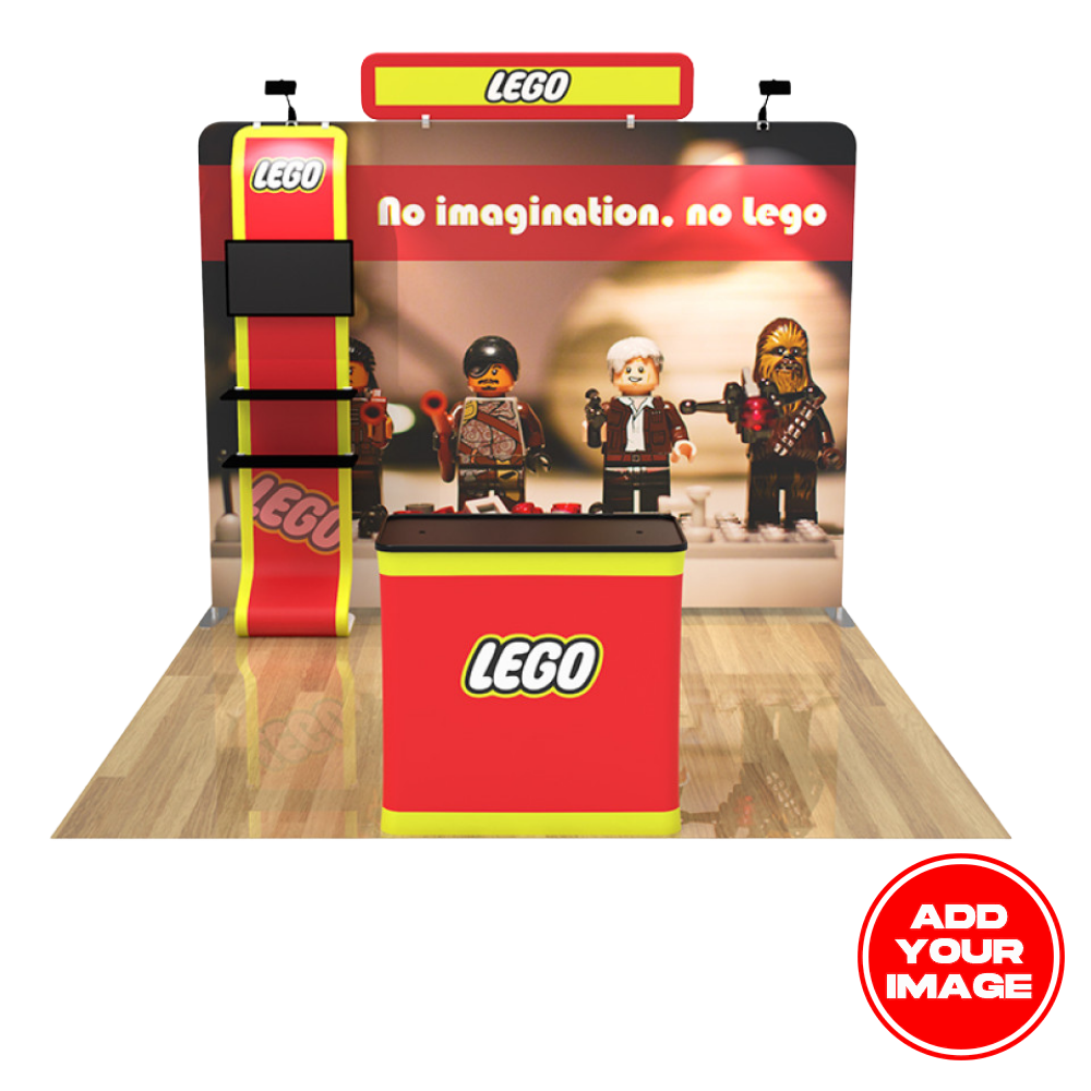 10x10ft Custom Booth 17 – MoodTrays
